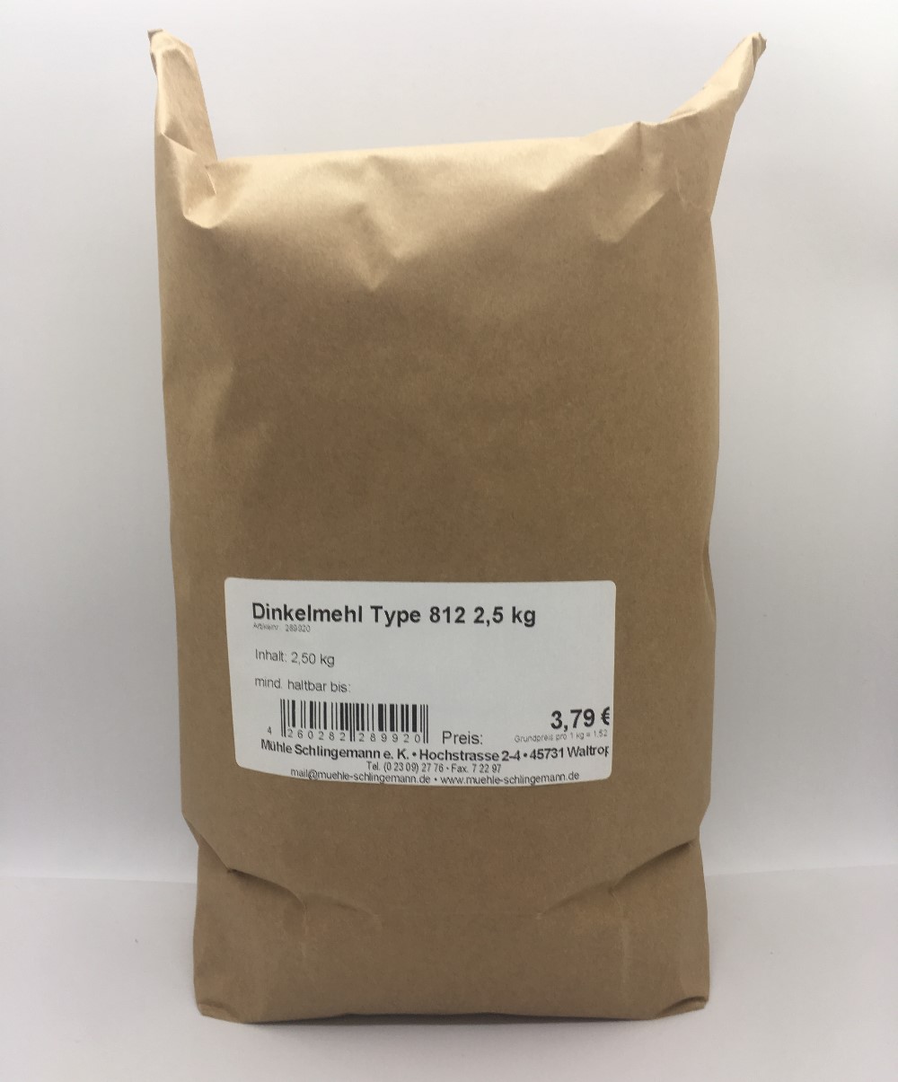 Muehle Schlingemann e. K. - Dinkelmehl Type 812